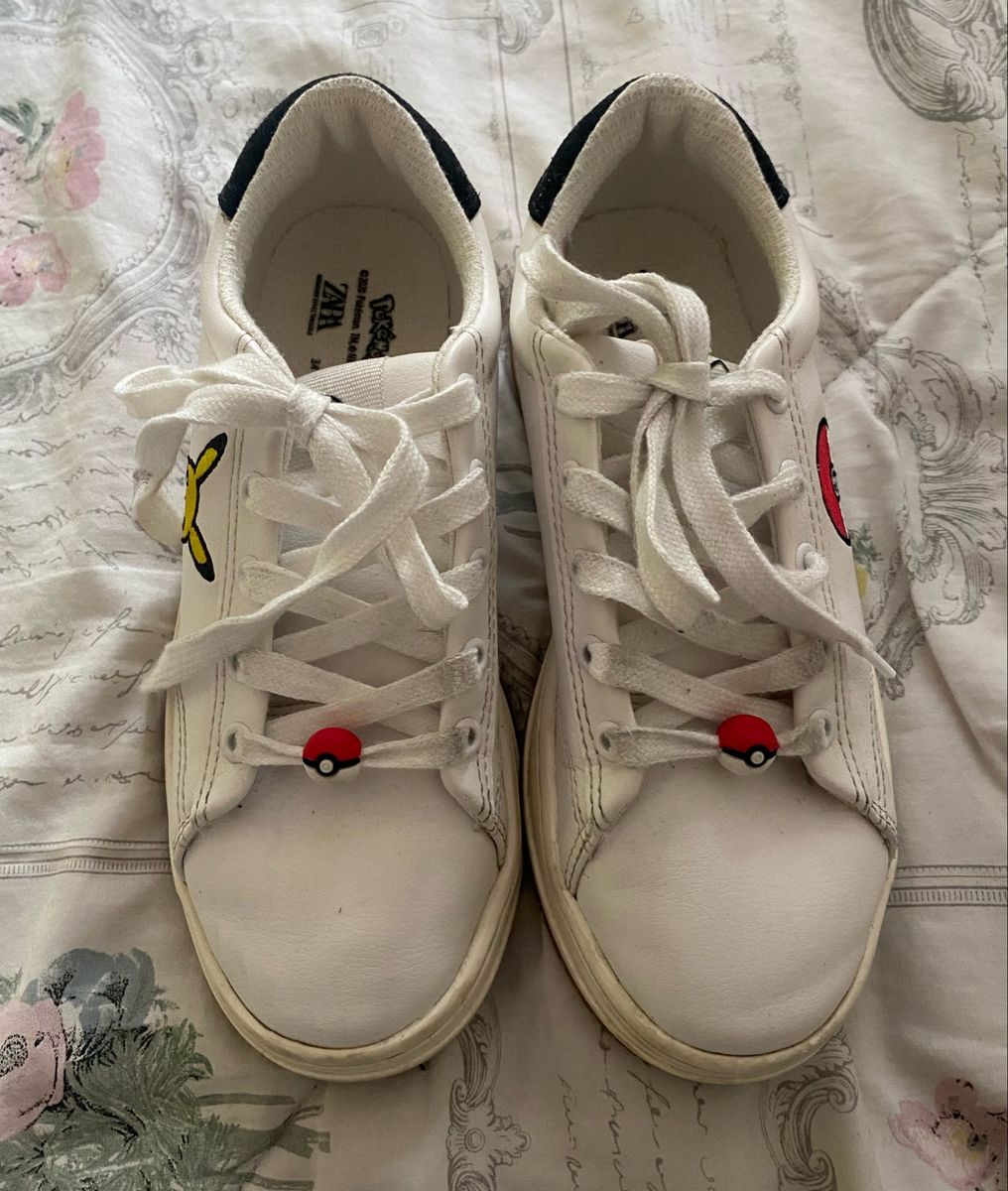Tênis Pokémon Zara Kids | Calçado Infantil para Meninos Zara Usado ...