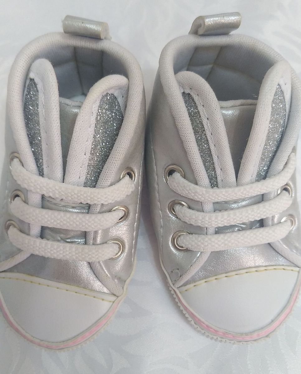 Tênis Prata Teddy Boom | Calçado Infantil para Bebê Teddy Boom Nunca ...