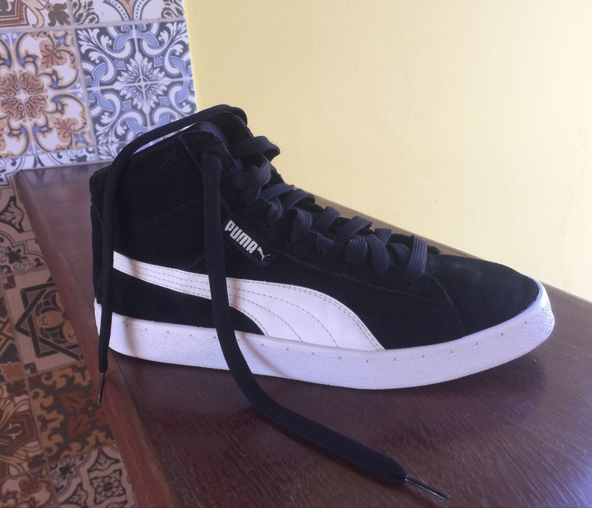 Tênis Puma 48 Mdi Black/white Tam 40 | Tênis Masculino Puma Usado ...