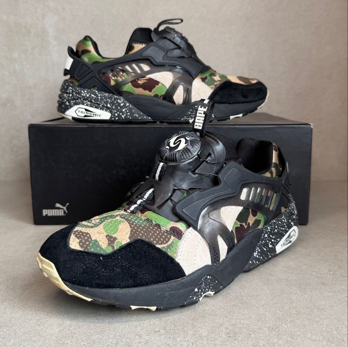 Tênis Puma Disc Blaze X Bape | Tênis Masculino Puma Usado 115075020 ...