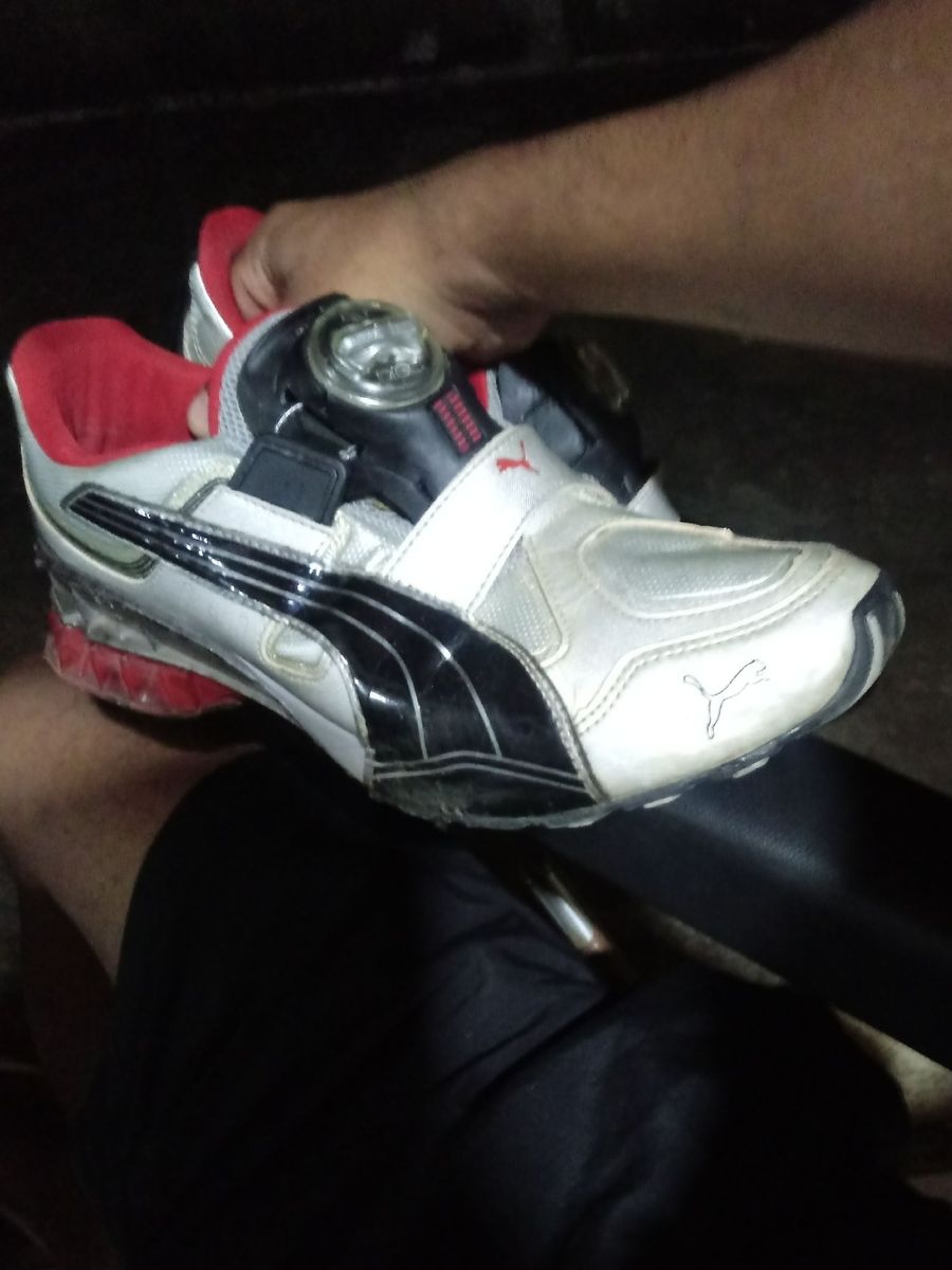 Tenis Puma Disc Original Reliquia Tinha Detalhe Que Foi Reparado com ...