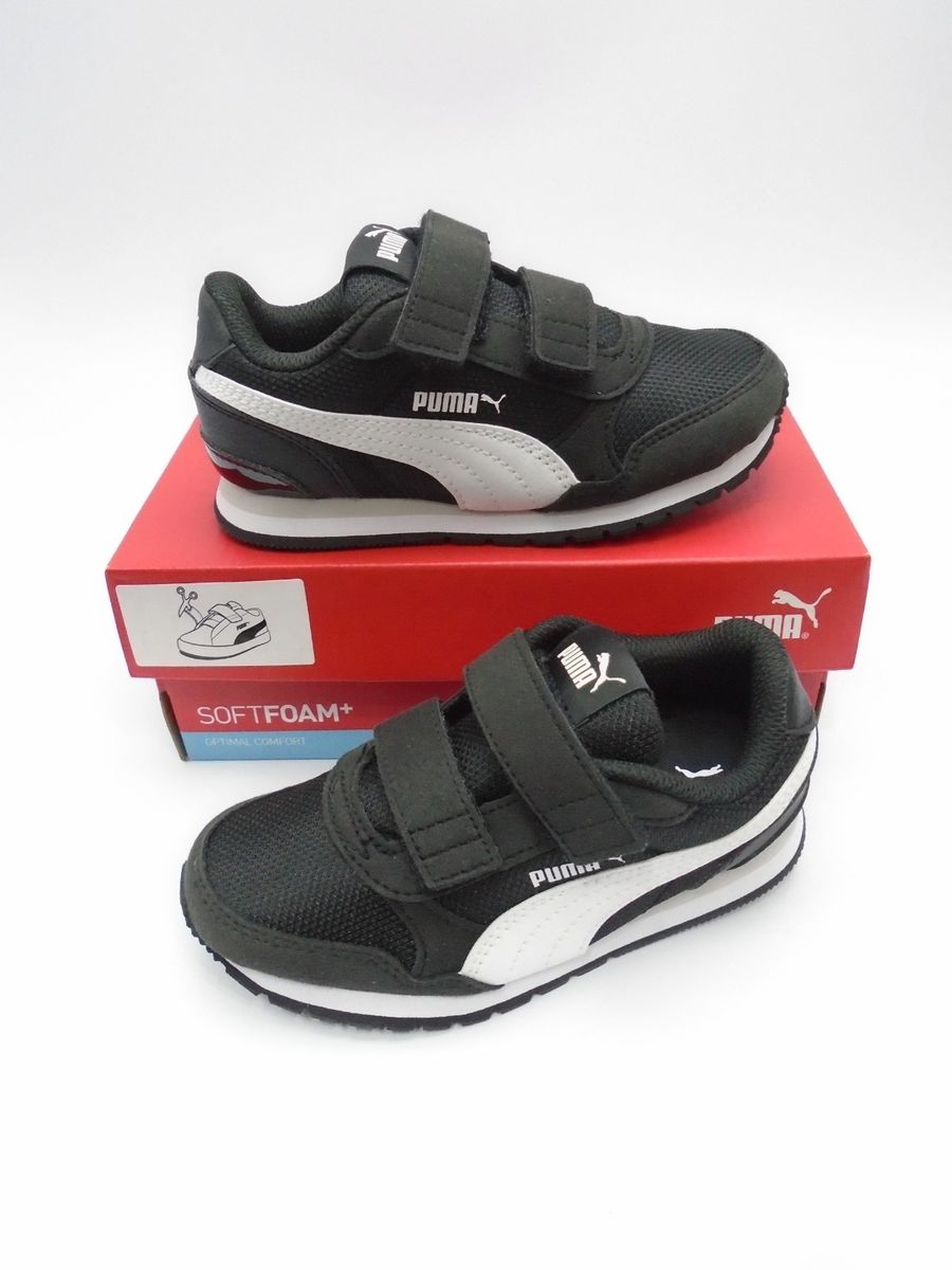 Tênis Puma Infantil Runner V2 Mesh 36713606 Unissex -us9.5c Br24 100 ...