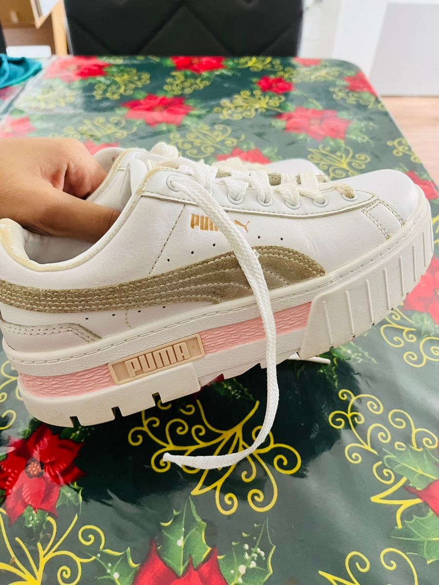 Tênis Puma Mayze Marshmallow | Tênis Feminino Puma Usado 135131964 | enjoei