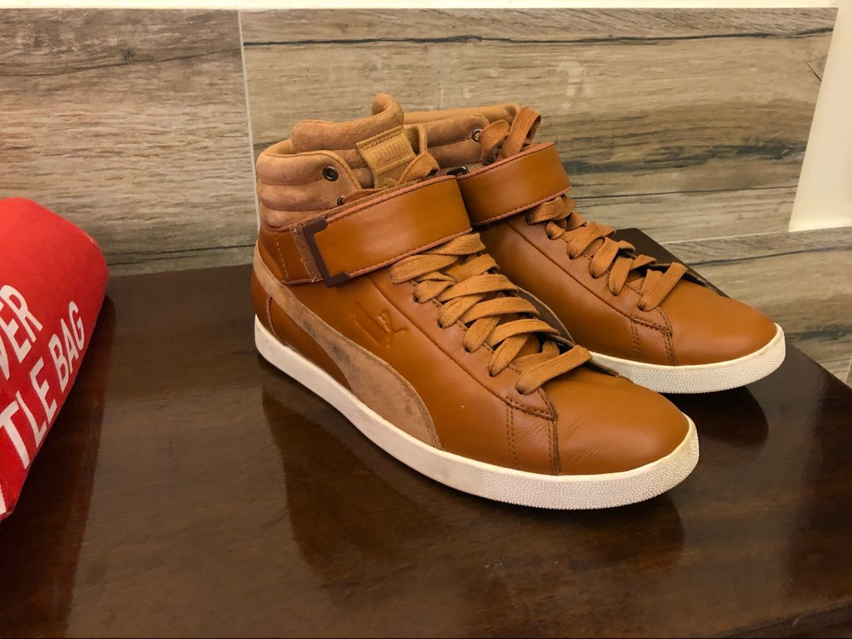 Tênis Puma Modern Court Hi | Tênis Masculino Puma Usado 61321771 | enjoei