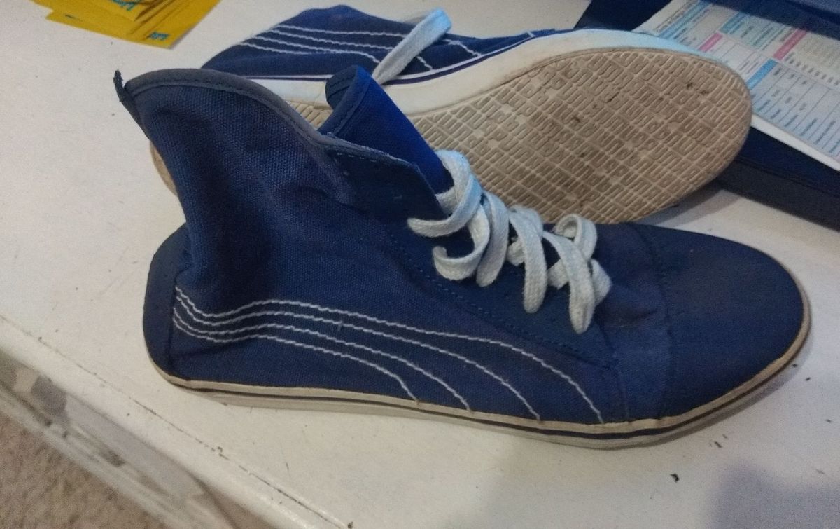 Tênis Puma Old School Super Style 37 | Tênis Feminino Puma Usado ...
