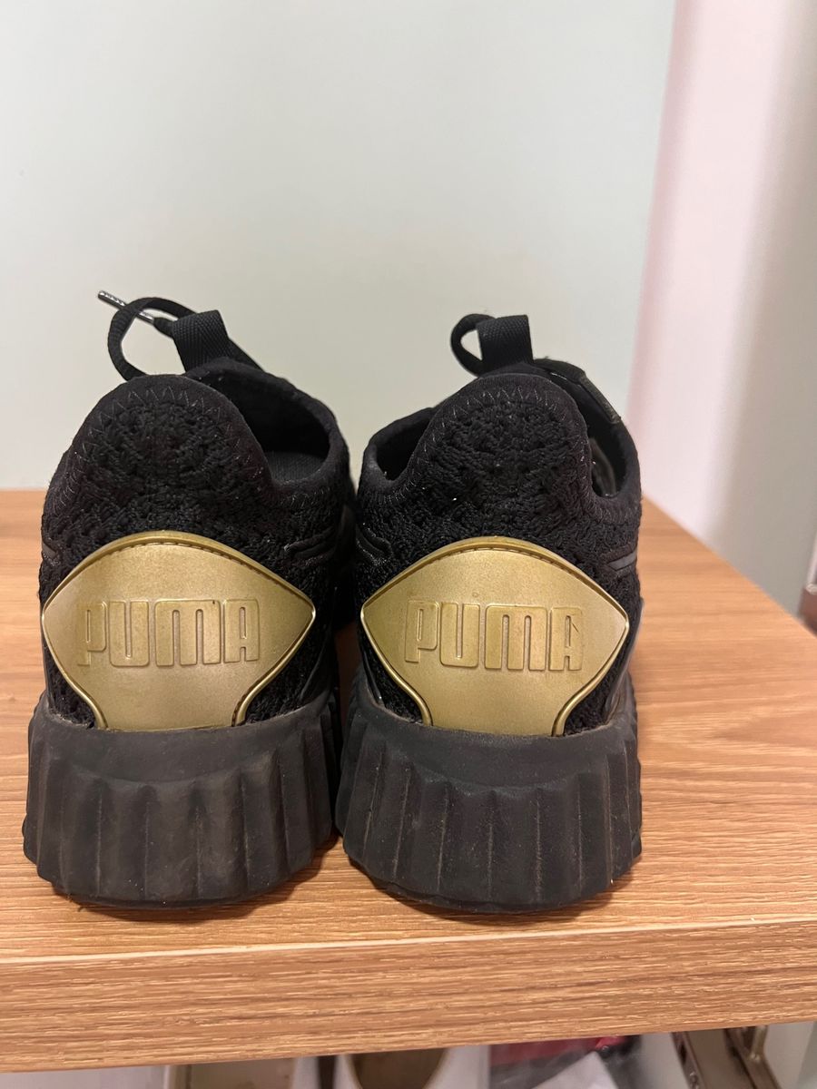 Tênis Puma Preto | Tênis Feminino Puma Usado 94403278 | enjoei