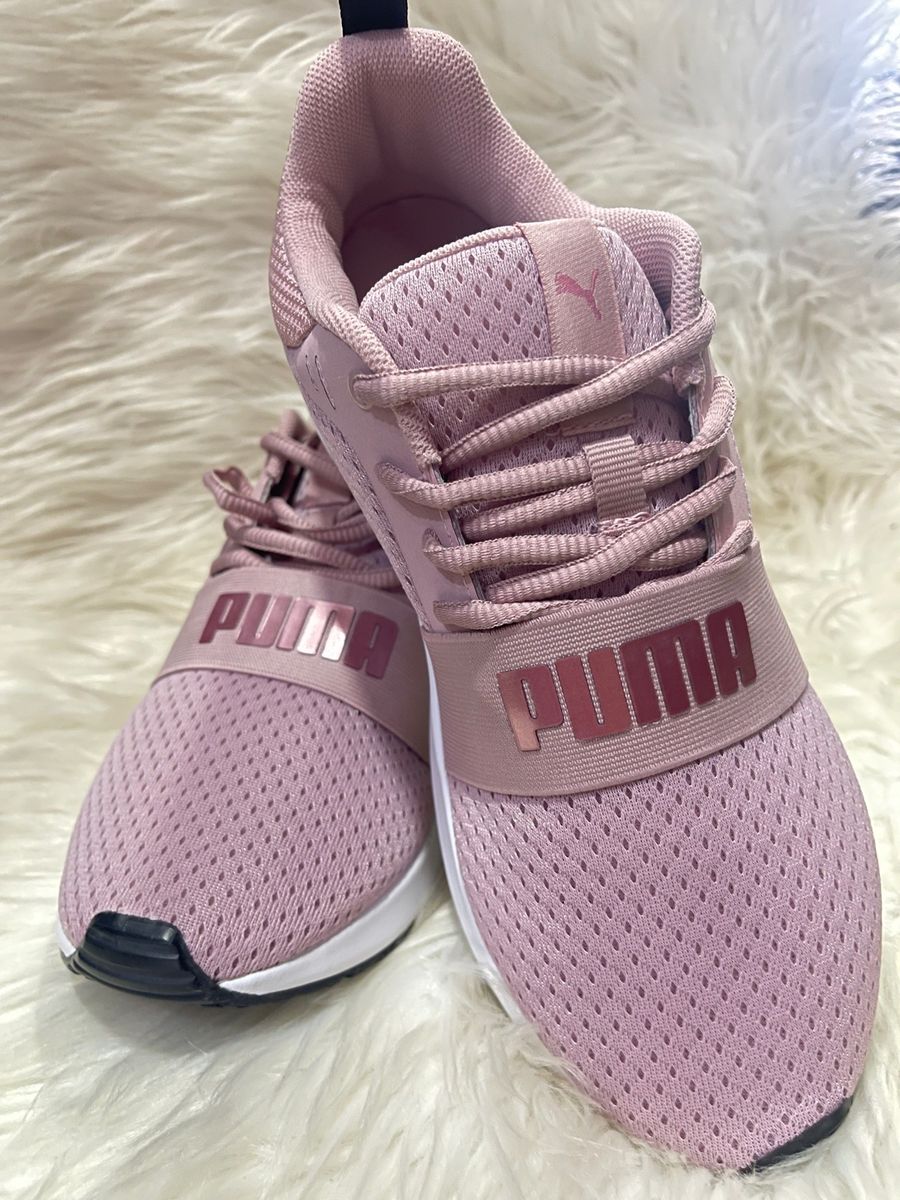 Tênis Puma Rosa | Tênis Feminino Puma Nunca Usado 90919798 | enjoei