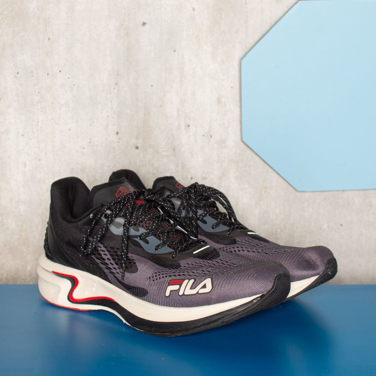 Tênis Racer Silva Cinza Fila | Tênis Masculino Fila Usado 86640864 | enjoei