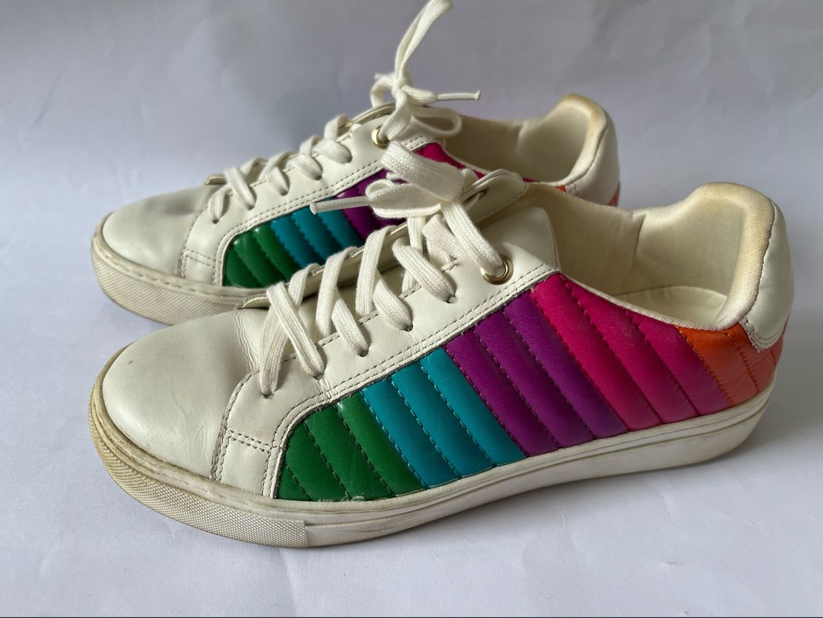 Tenis Rainbow | Tênis Feminino Arezzo Usado 82244117 | enjoei