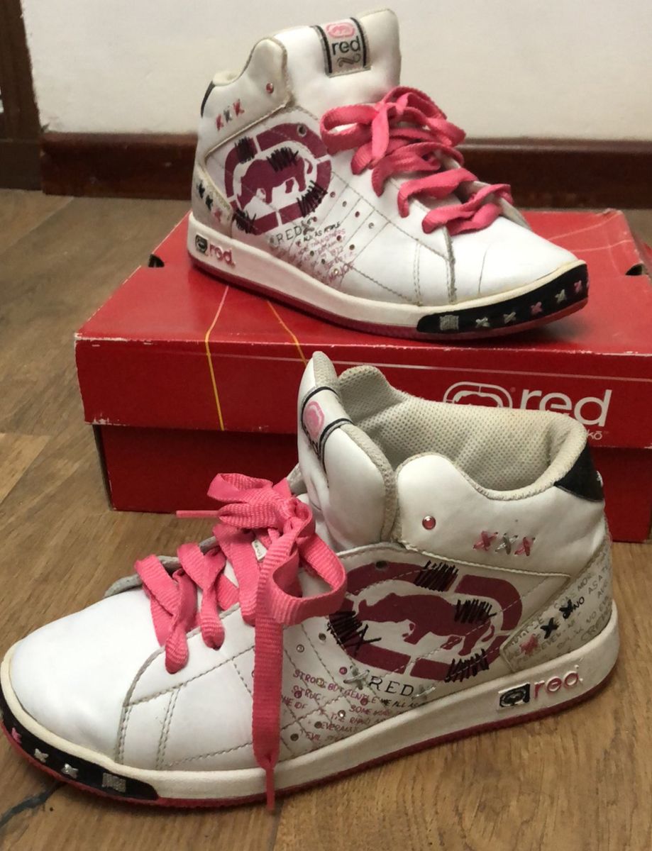 Tênis Rosa Red | Tênis Feminino Ecko Usado 54777576 | enjoei