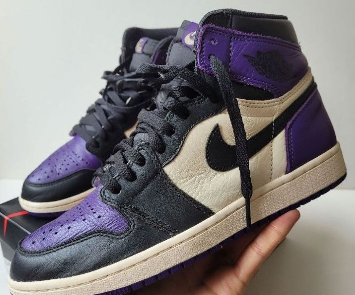 Tenis Roxo Air Jordan Rp | Tênis Feminino Usado 84935676 | enjoei