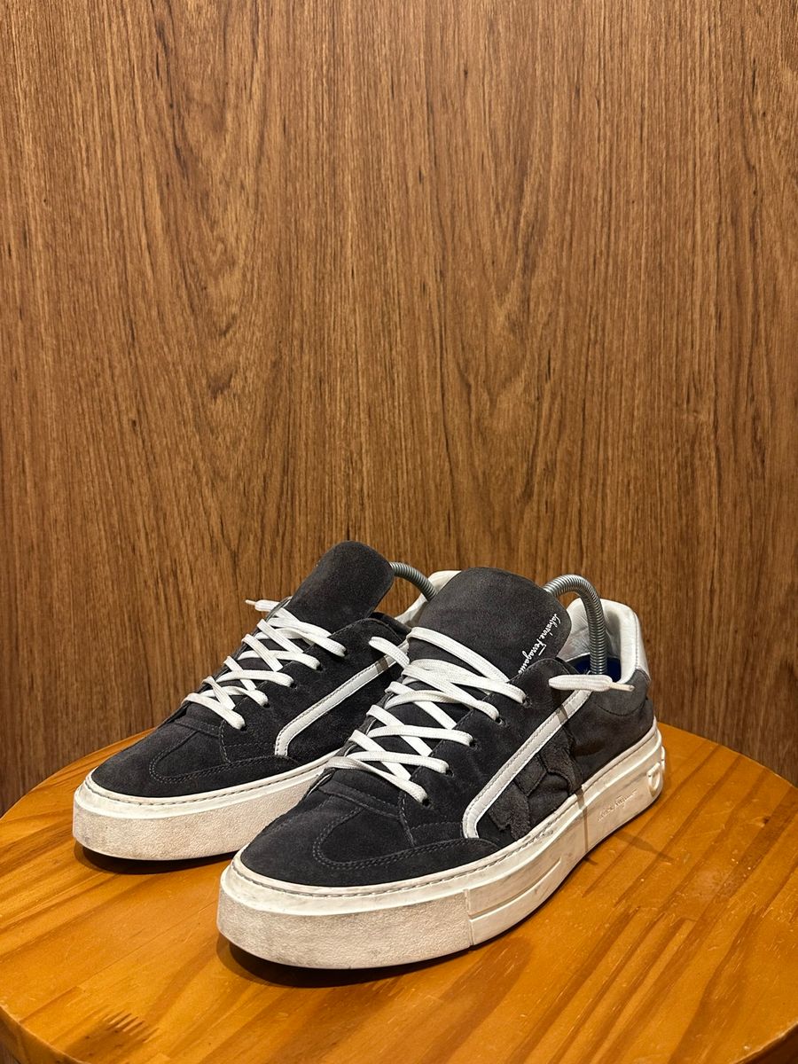 Tênis Salvatore Ferragamo Borg | Tênis Masculino Salvatore Ferragamo ...