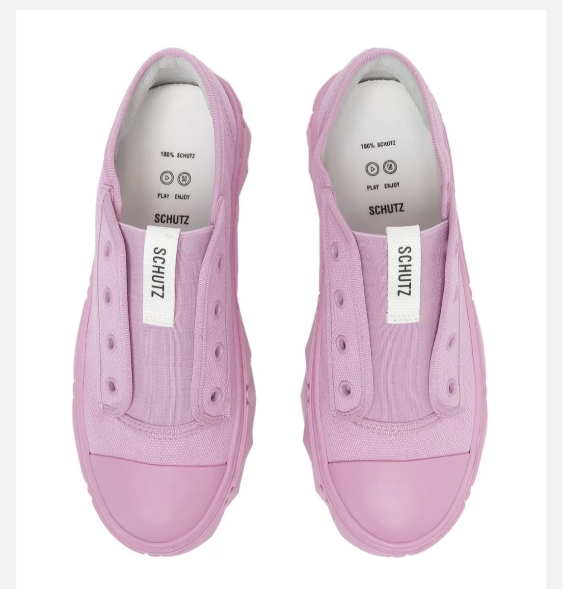 Tênis Schutz Rosa sem Cadarço | Tênis Feminino Schutz Usado 98108383 ...