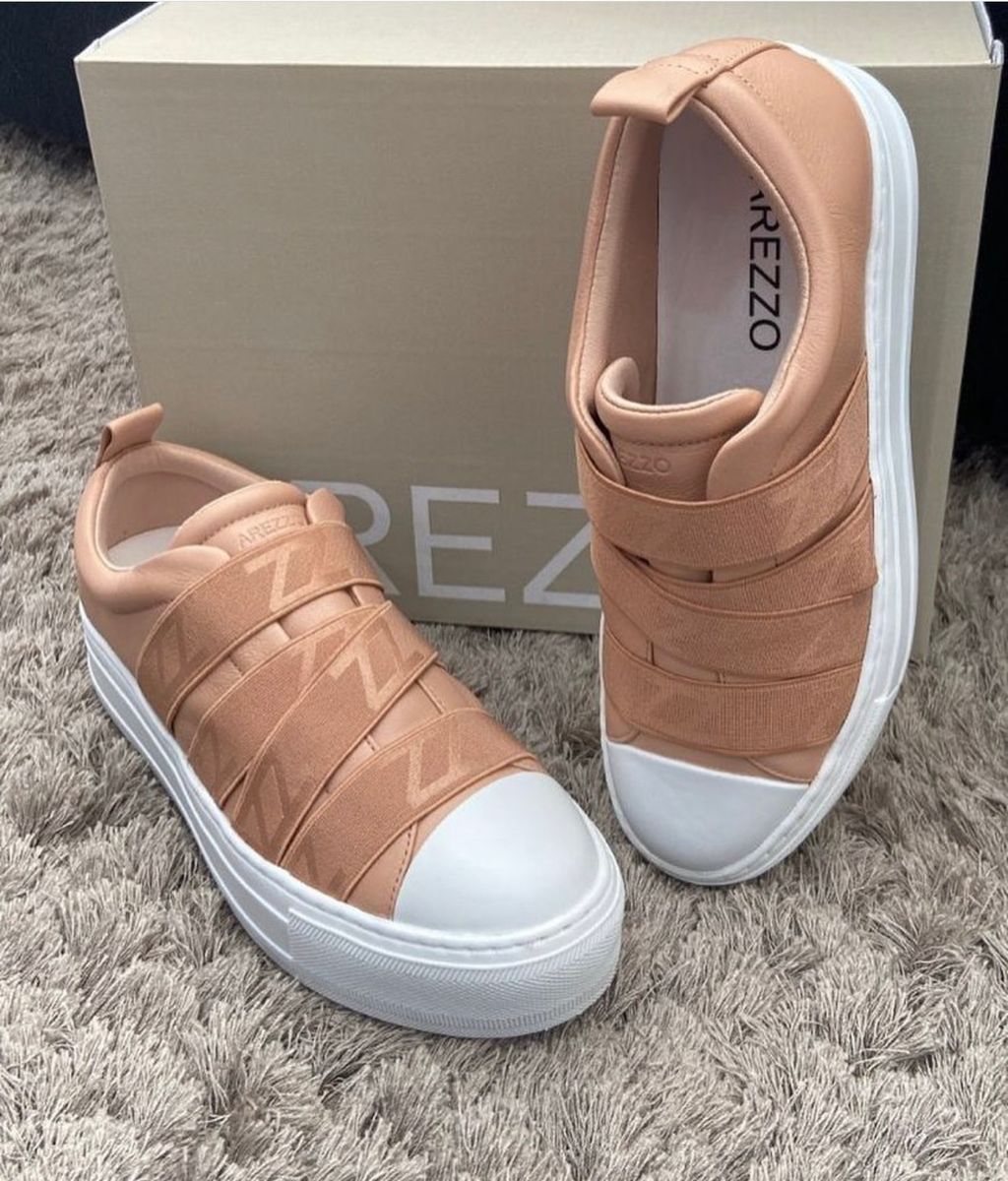 Tênis Slip On Arezzo | Tênis Feminino Arezzo Nunca Usado 84494619 | enjoei