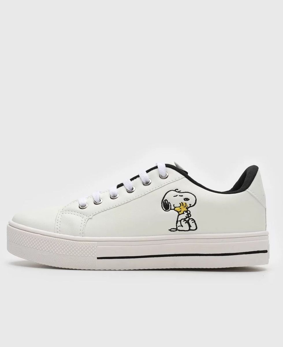 Tênis Snoopy Coleção 70 Years Peanuts | Tênis Feminino Peanuts Usado ...