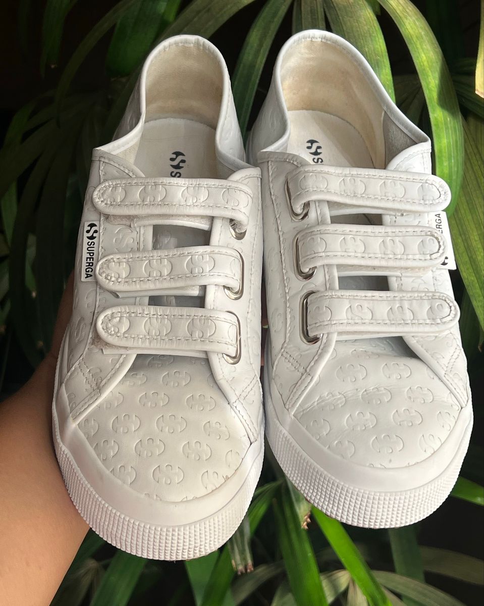 Tênis Superga Couro | Tênis Feminino Superga Usado 133838902 | enjoei