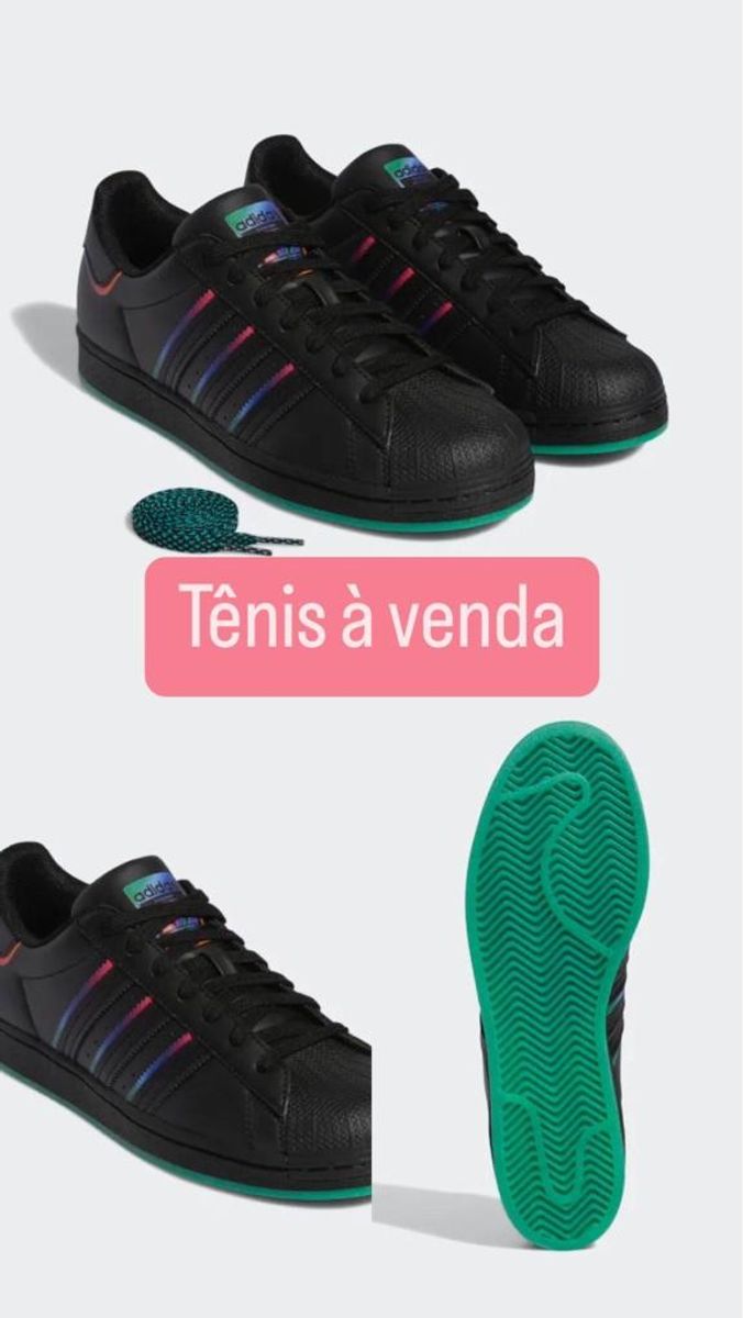 Tênis Superstar Adidas | Tênis Masculino Adidas Usado 84191110 | enjoei