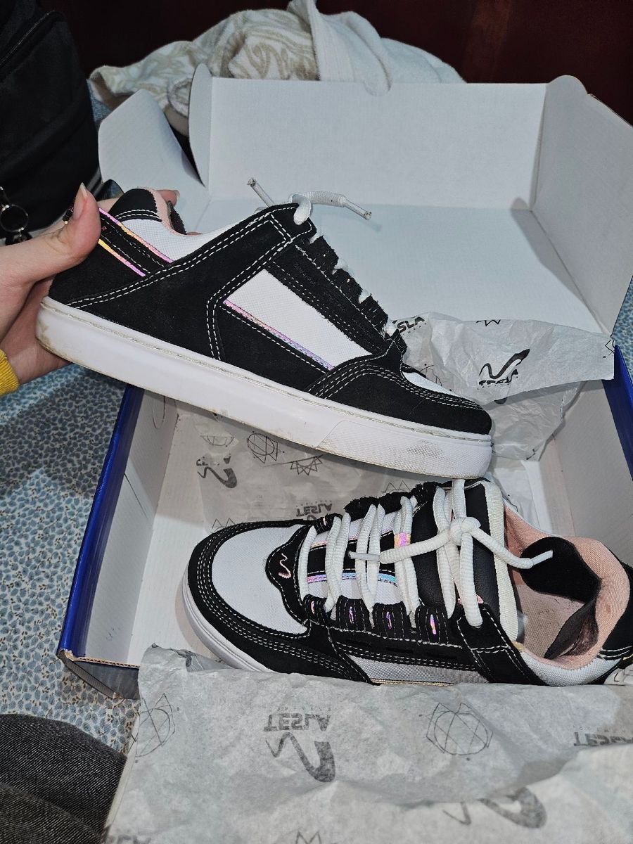 Tênis Tesla Coil - Black Rose N°39 (forma Pequena) | Tênis Feminino ...