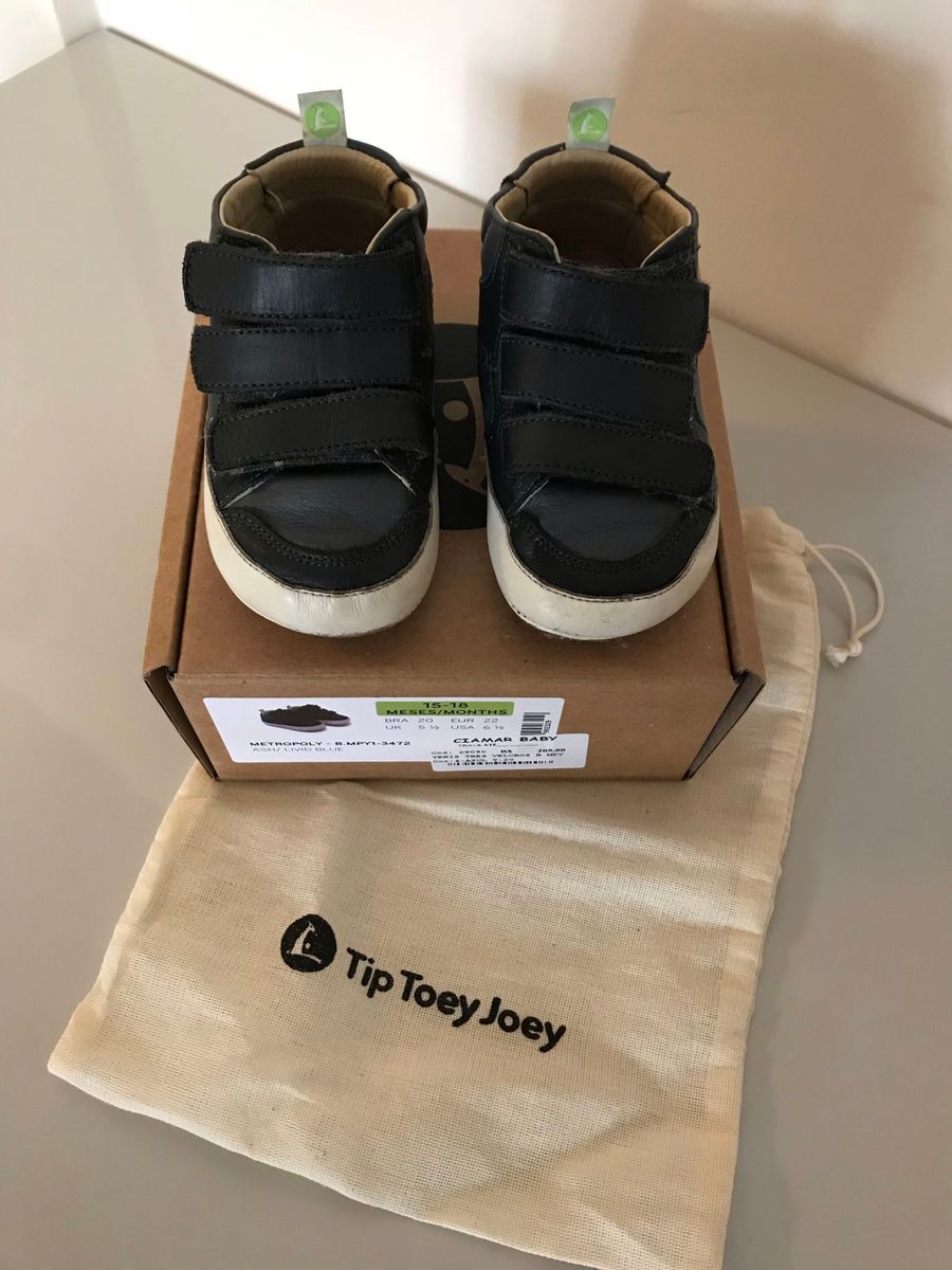 Tênis Tip Toey Joey Azul Marinho Tamanho 20 | Calçado Infantil para ...