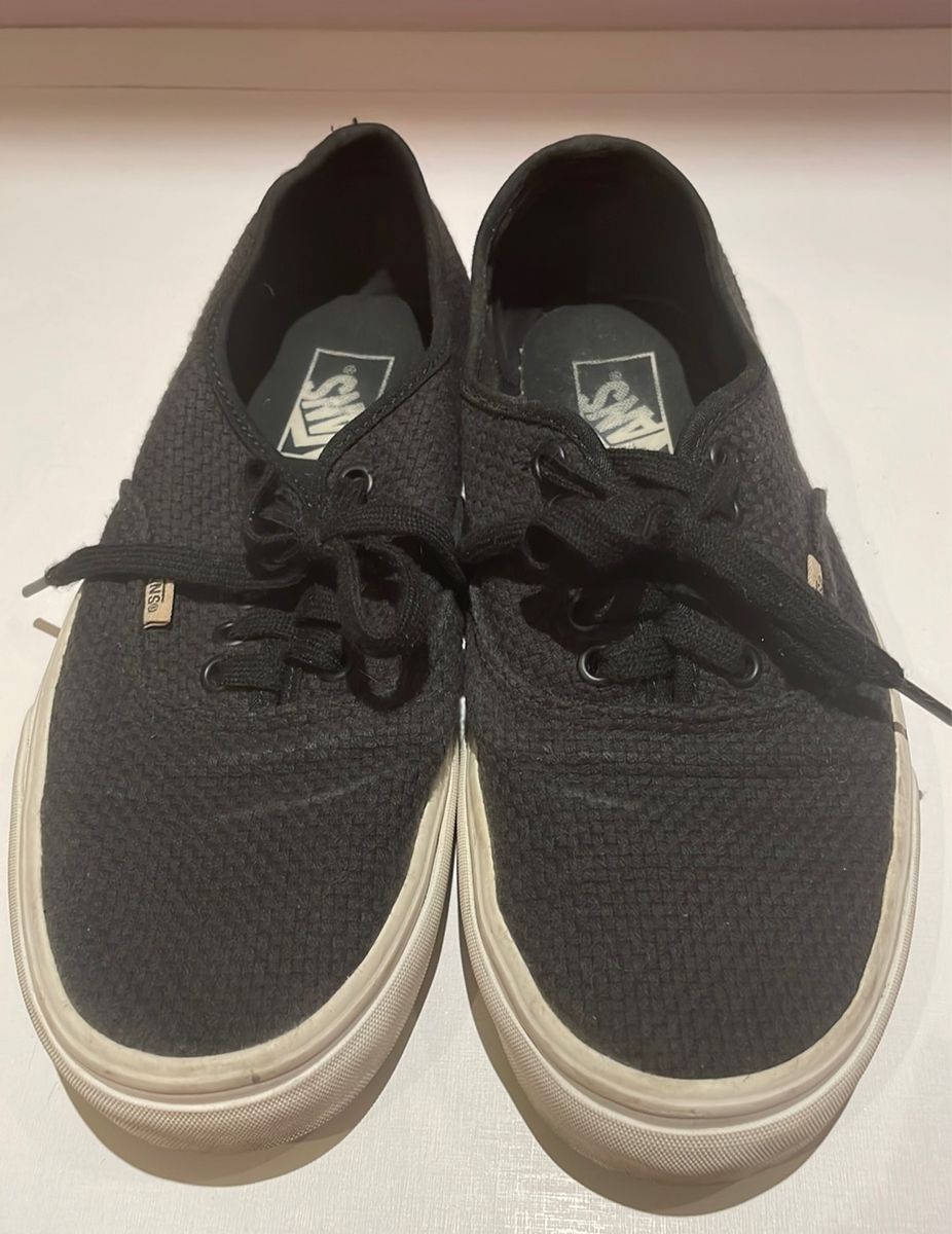 Tênis Vans Básico Preto | Tênis Feminino Vans Usado 79568664 | enjoei