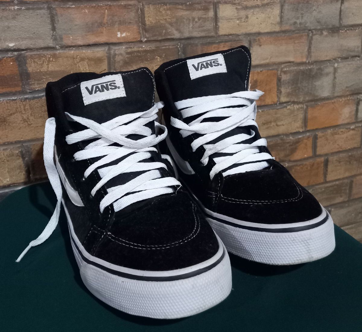 Tênis Vans Cano Alto | Tênis Feminino Vans Usado 82190396 | enjoei