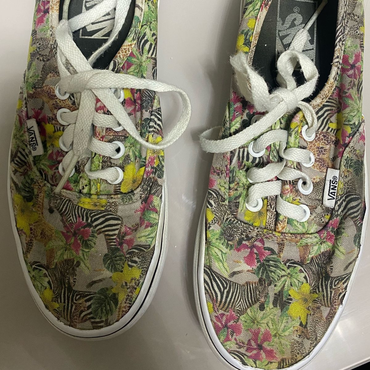 Tênis Vans Estampado Modelo Único | Tênis Feminino Vans Usado 77162531 ...