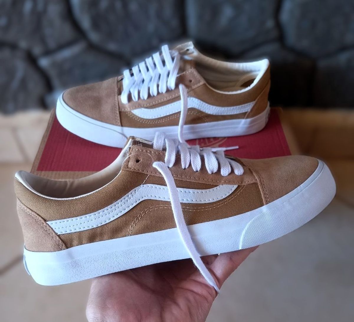Tenis Vans Old Skool Caramelo | Tênis Feminino Vans Nunca Usado ...