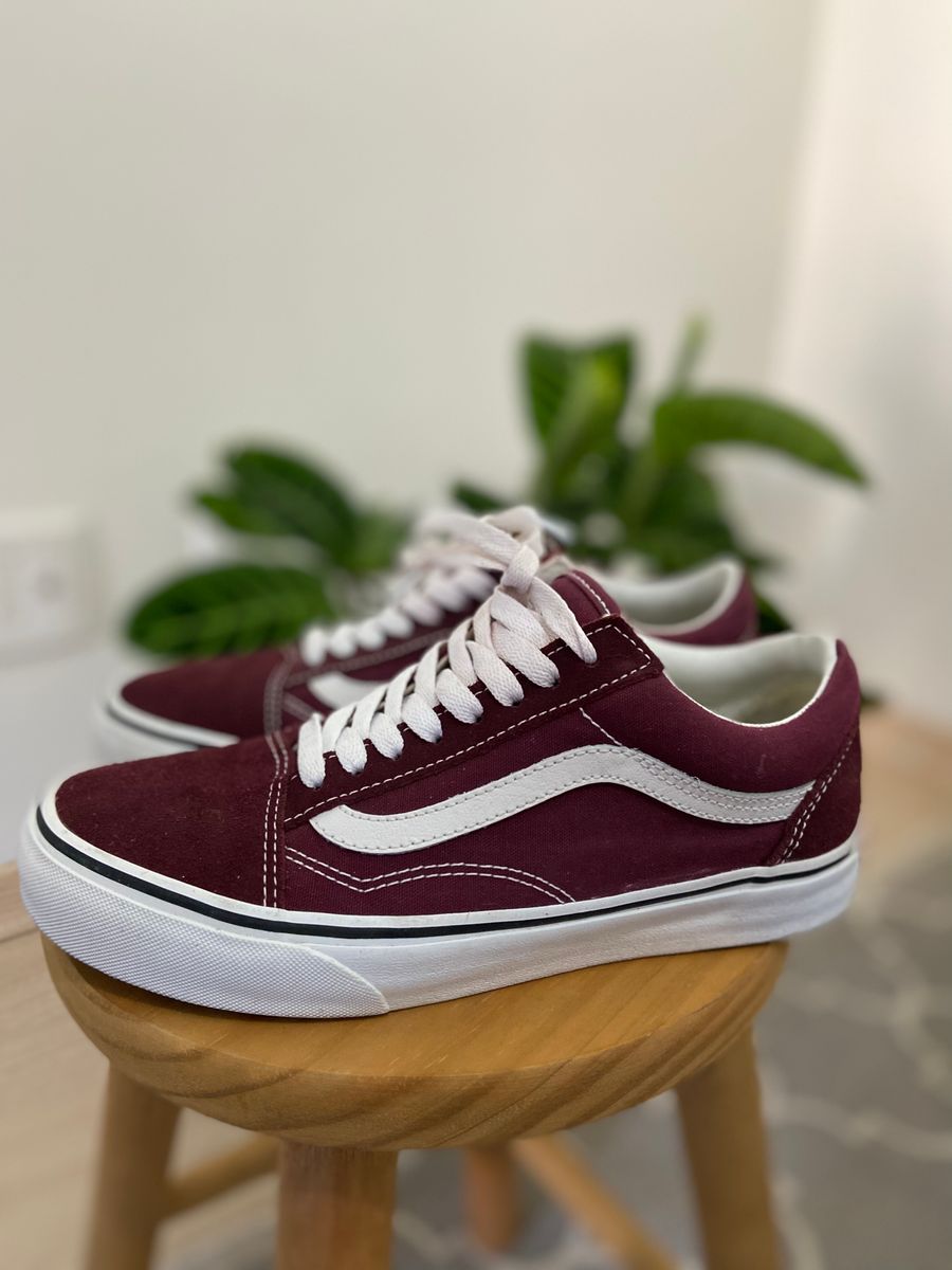 Tênis Vans Old Skool Tamanho 37 | Tênis Feminino Vans Usado 68316523 | enjoei