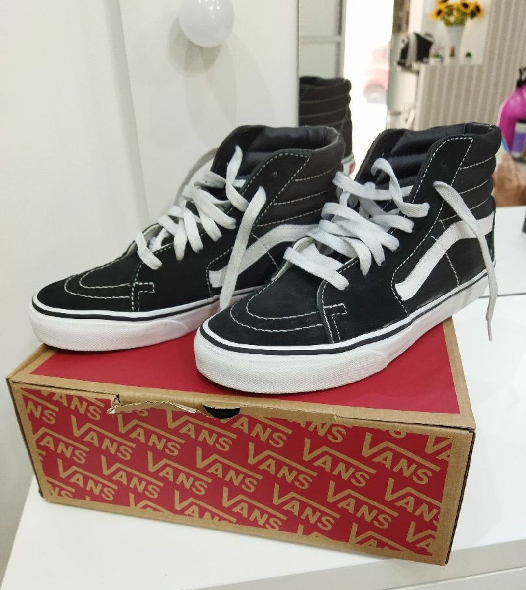 Tênis Vans Original Botinha | Tênis Feminino Vans Nunca Usado 60189125 ...
