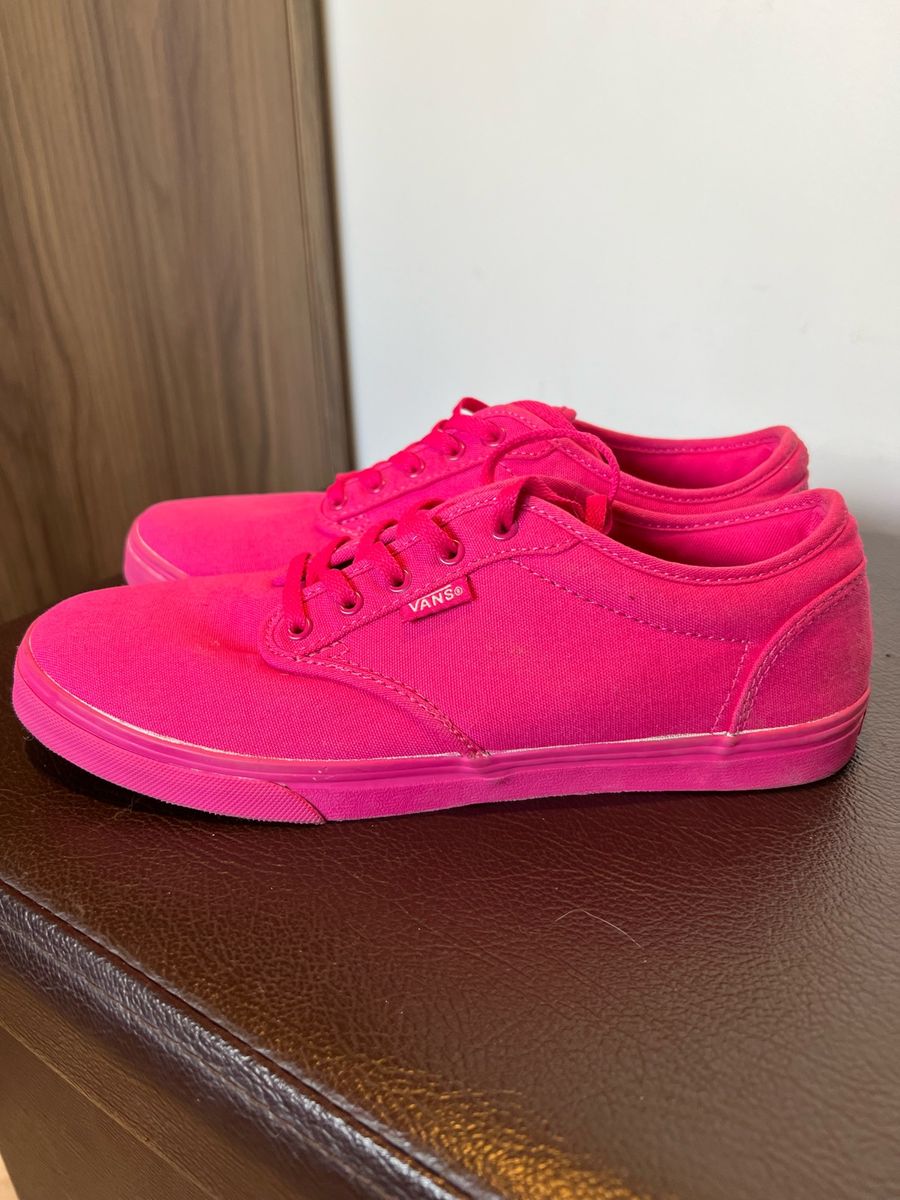 Tenis Vans Pink | Tênis Feminino Vans Usado 96885253 | enjoei