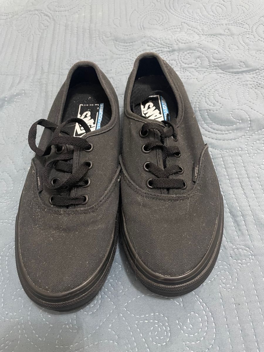 Tênis Vans Preto Original | Tênis Feminino Vans Usado 84513540 | enjoei