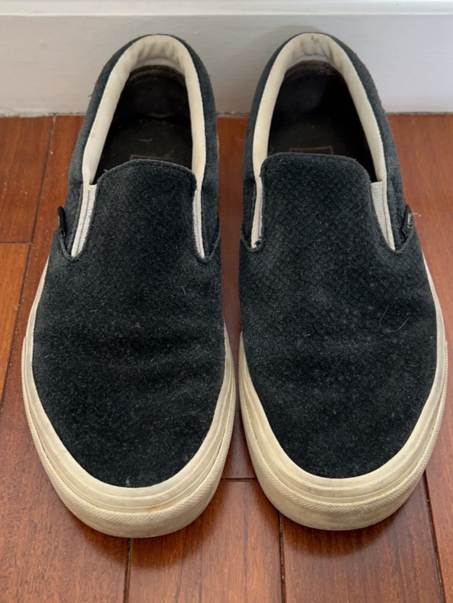 Tênis Vans Preto Textura | Tênis Feminino Vans Usado 71810270 | enjoei