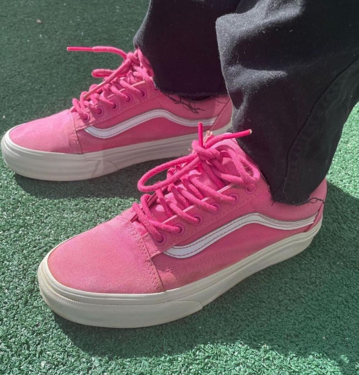 Tenis Vans Rosa Old Skool | Tênis Feminino Vans Usado 75342006 | enjoei
