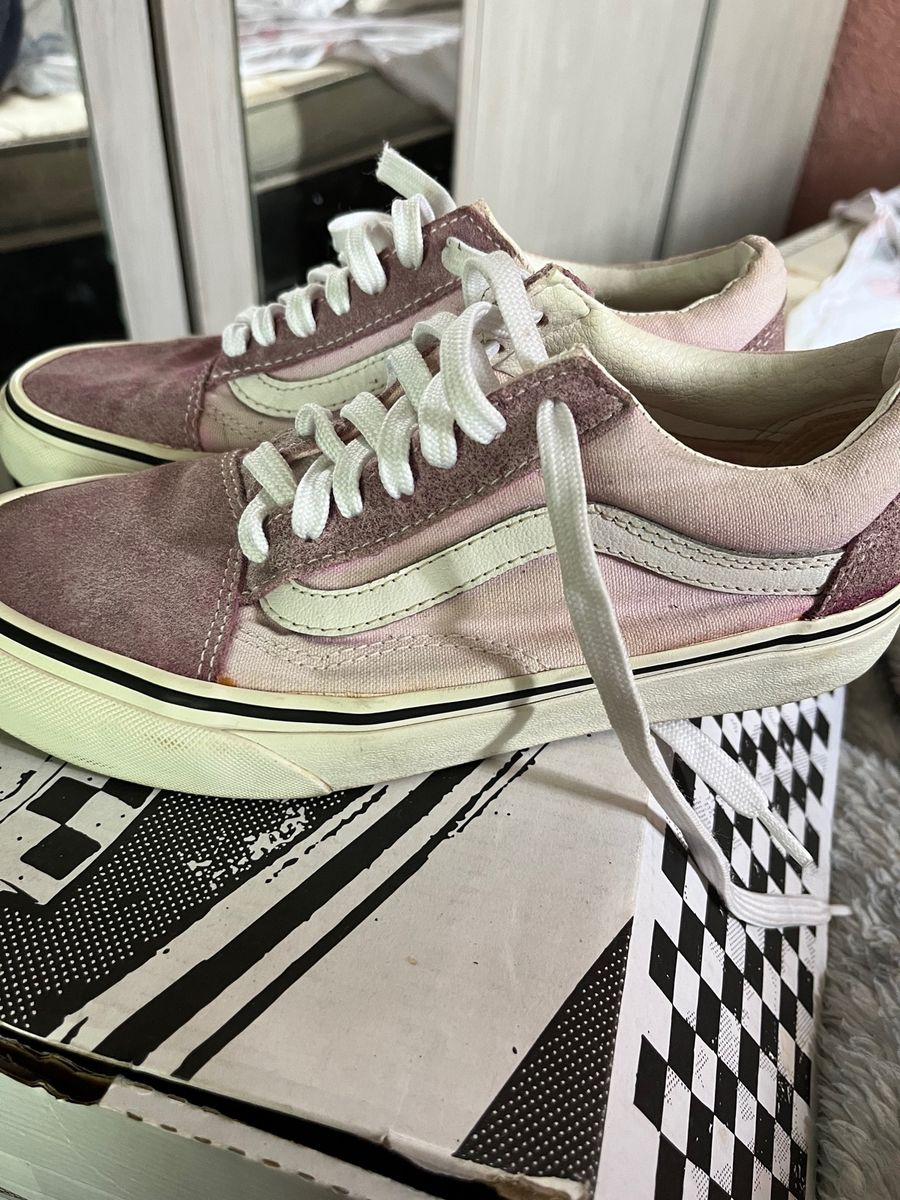 Tênis Vans Rosa | Tênis Feminino Vans Usado 86177970 | enjoei