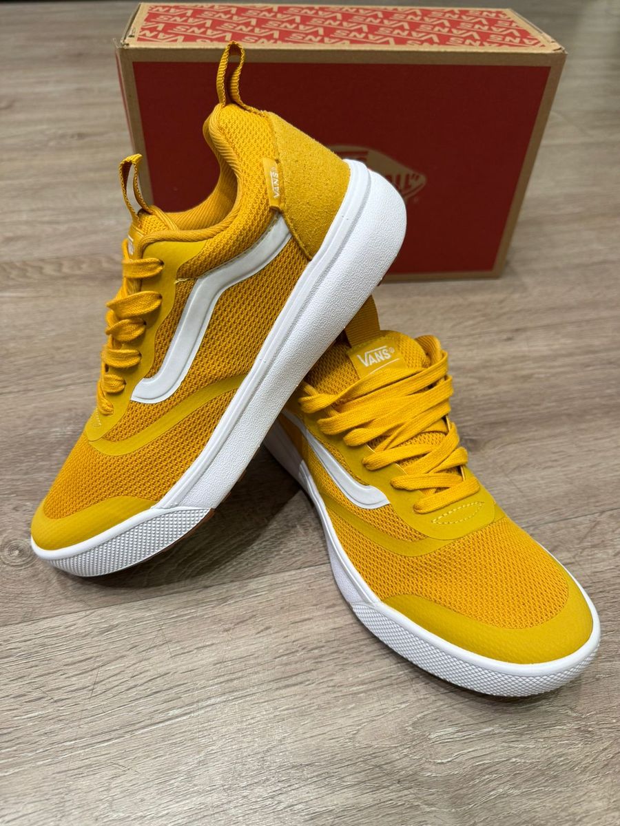 Tênis Vans Ultra Range Golden Yellow | Tênis Feminino Vans Nunca Usado ...