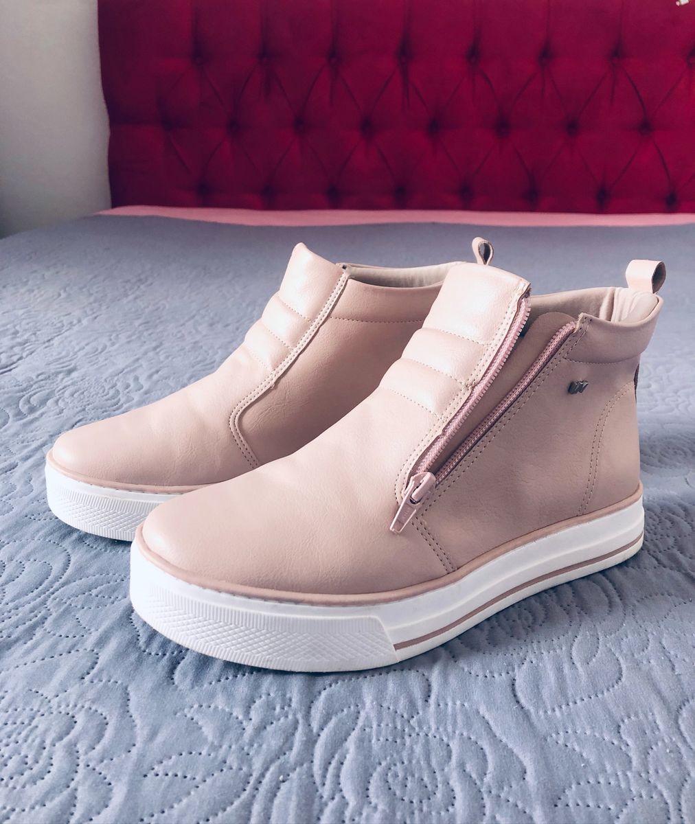 Tênis Via Marte 37 Soft Rose | Tênis Feminino Via Marte Nunca Usado 74107364 | enjoei
