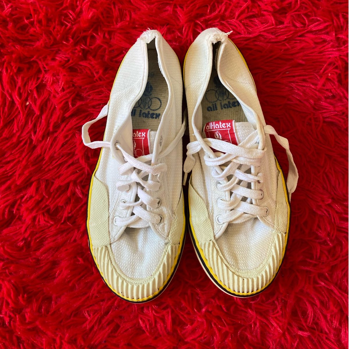 Tênis Vintage Anos 90 | Tênis Masculino All Latex Usado 101839817 | enjoei