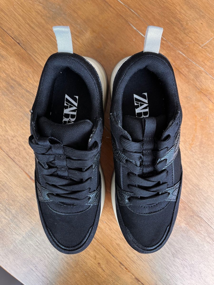 Tênis Zara 35 Lindo Lindo | Tênis Feminino Zara Usado 97261696 | enjoei