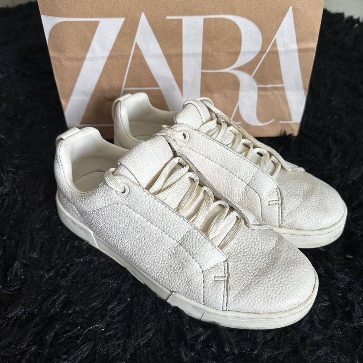Tênis Zara Branco | Tênis Masculino Zara Usado 81440575 | enjoei