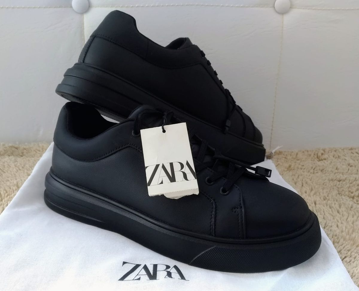 Tênis Zara com Solado de Volume - Novo Tam.42 | Tênis Masculino Zara ...