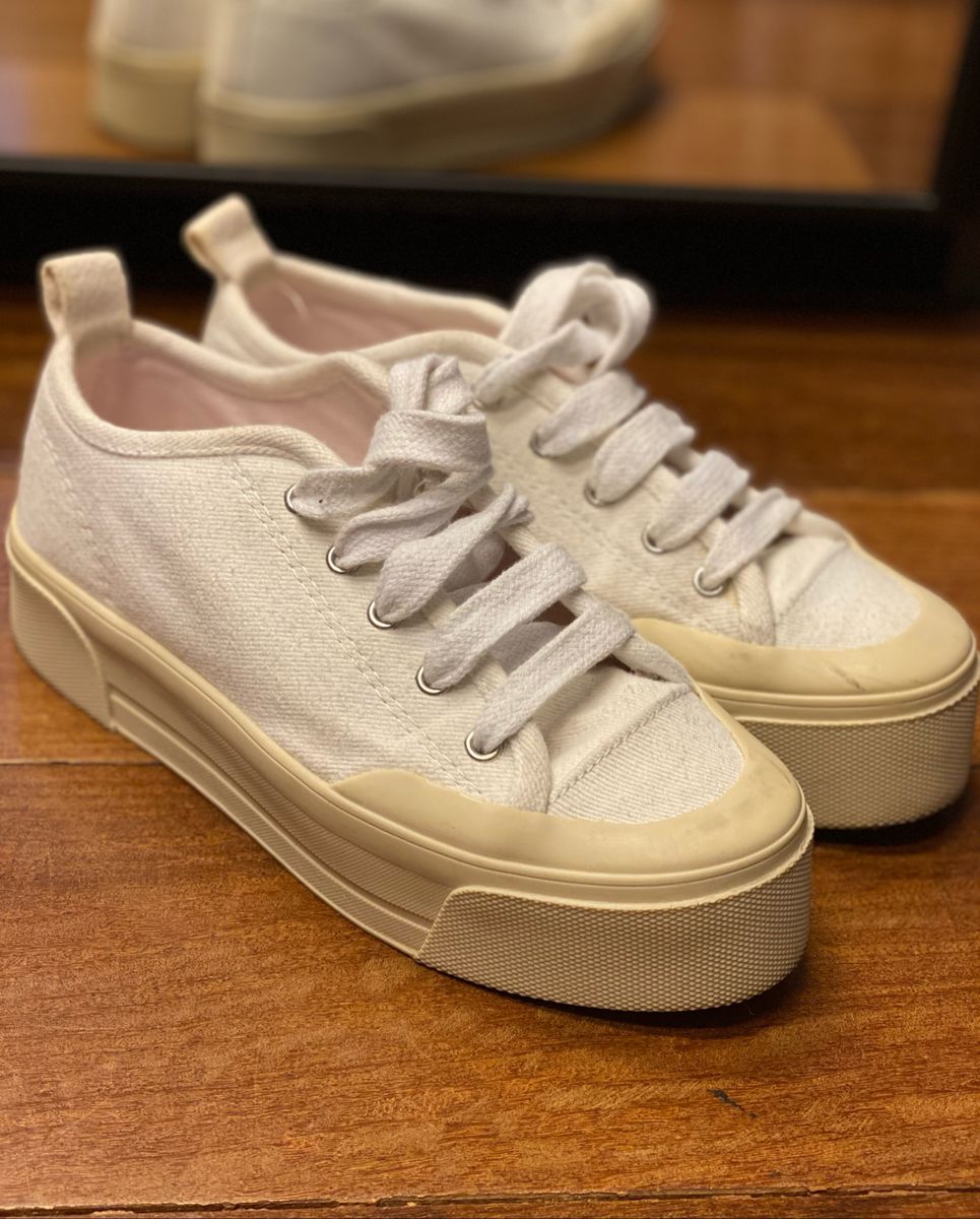 Tênis Zara | Tênis Feminino Zara Usado 48884624 | enjoei