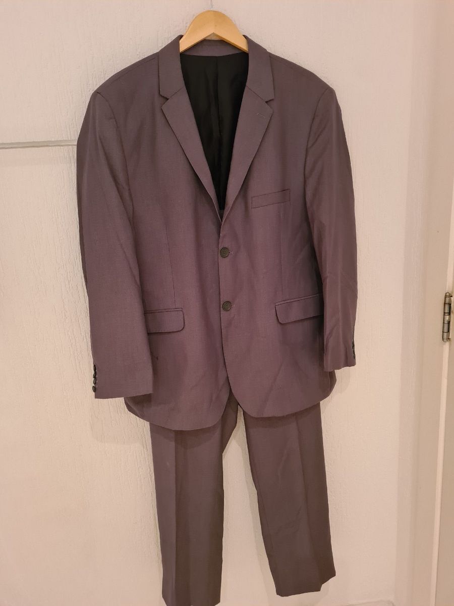 Terno Cor Cinza Tamanho a Cor da Foto Ficou Diferente da Realidade ...