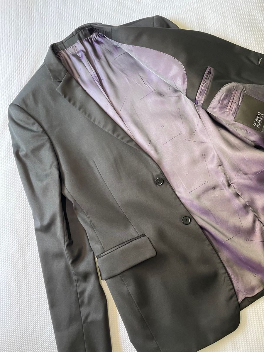 Terno Ricardo Almeida Completo | Blazer Masculino Ricardo Almeida Usado ...