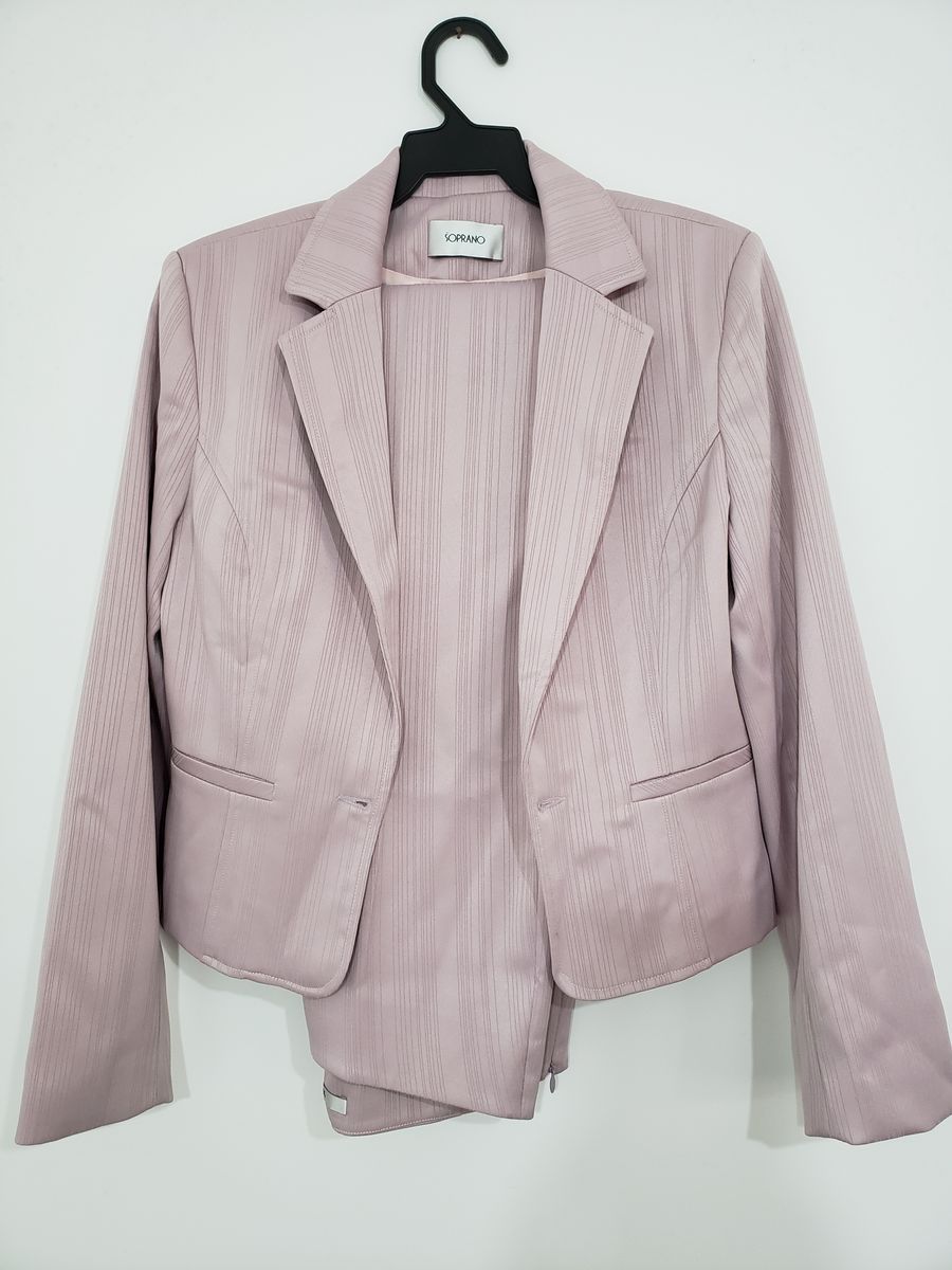 Terno Rosa Antigo | Terno Feminino Soprano Usado 45662195 | enjoei