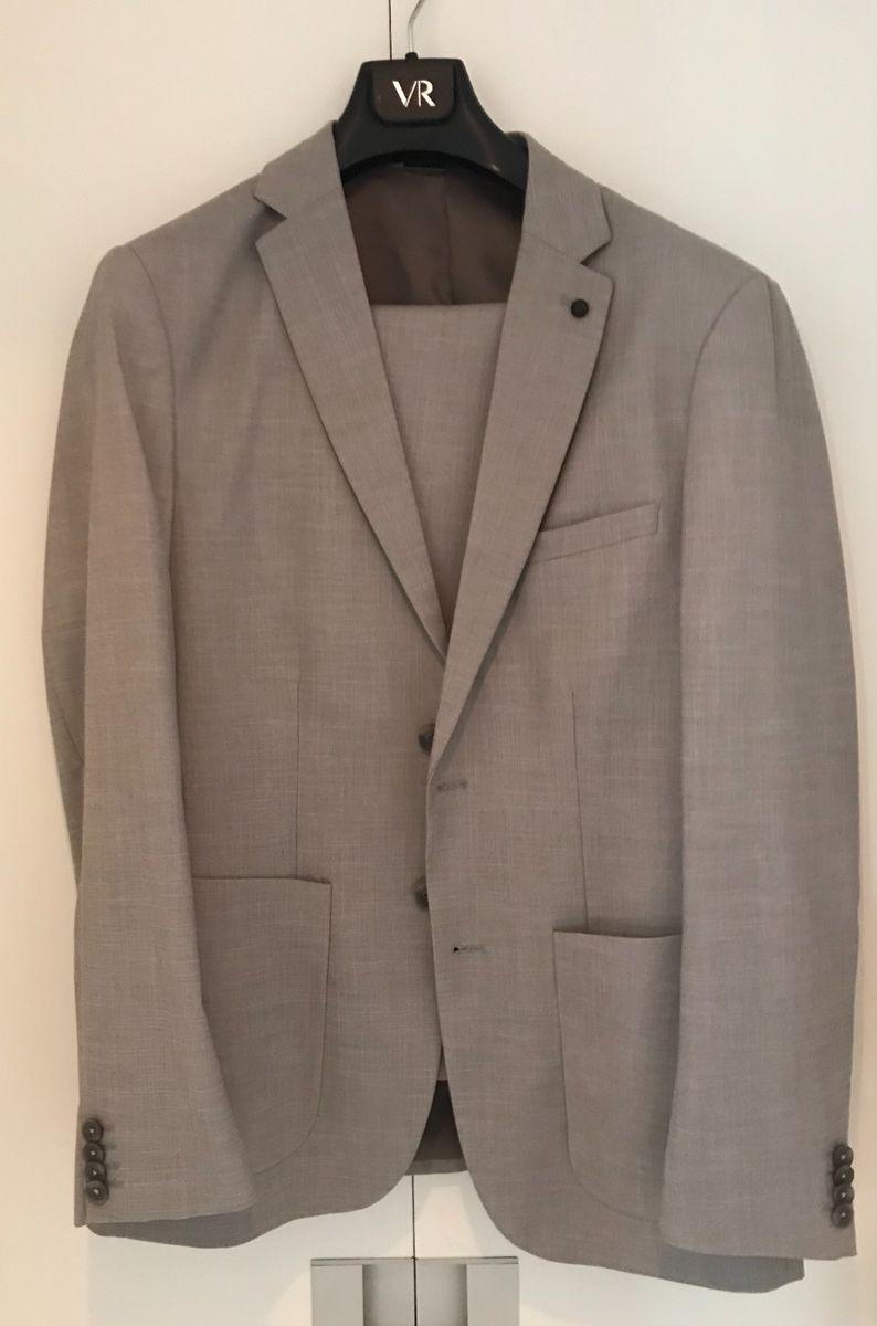 Terno Vr Bege | Blazer Masculino Vr Usado 75802515 | enjoei