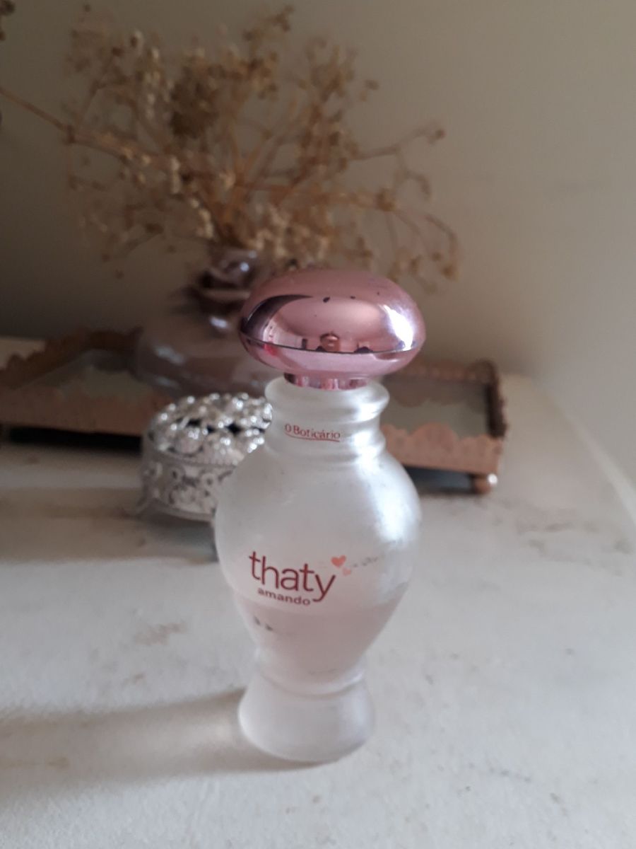 Thaty Amando Perfume Descontinuado | Perfume Feminino O Boticario Usado ...