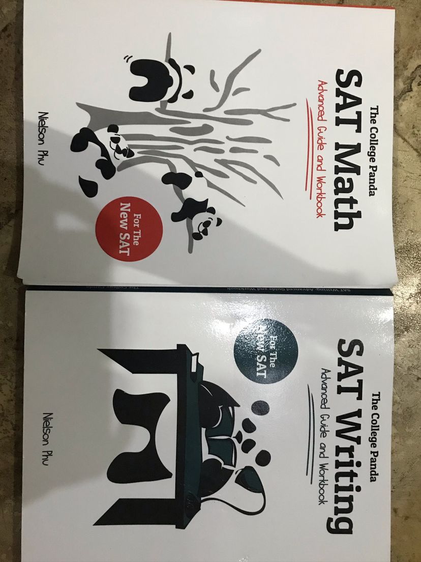 The College Panda Sat Writing e Sat Math | Livro The College Panda ...