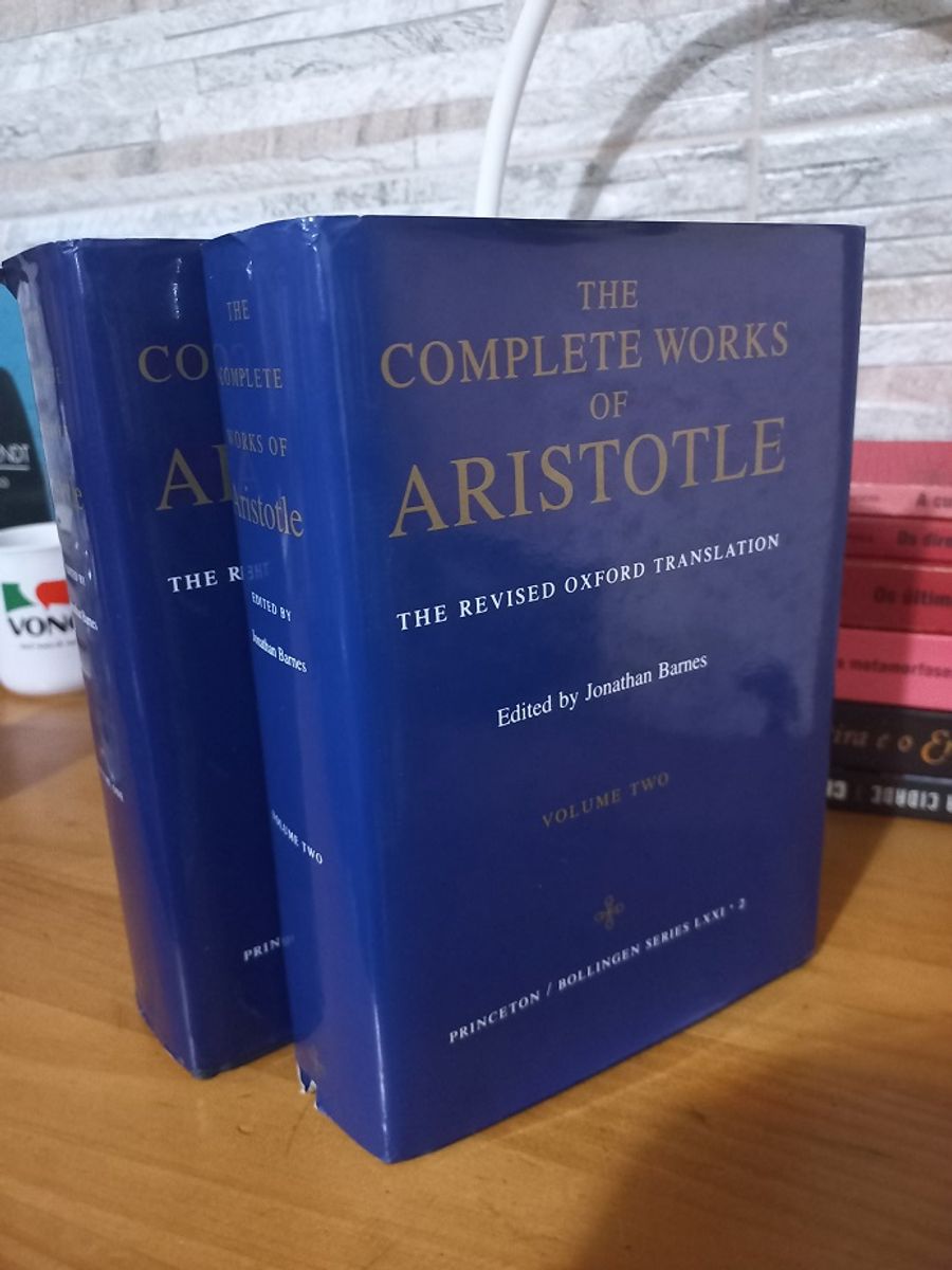 The Complete Works Of Aristotle -the Revised Oxford Translation- 2 ...