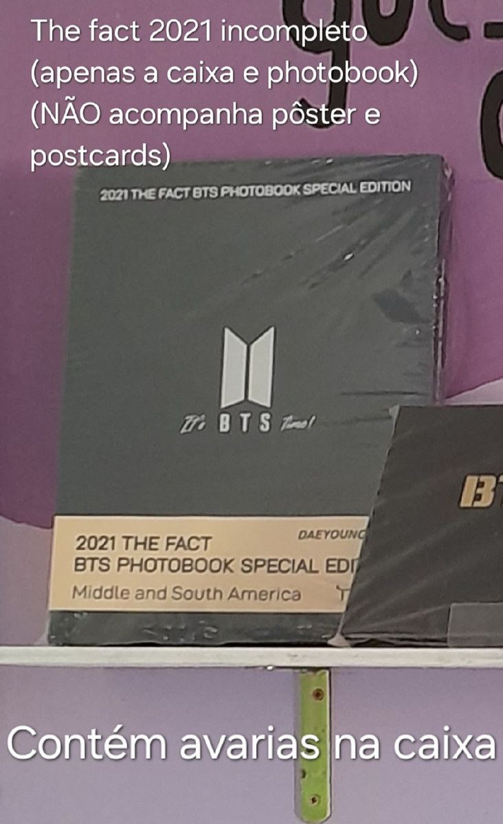 The Fact 2021 Photobook Bts | Cacareco Bts Usado 123814594 | enjoei