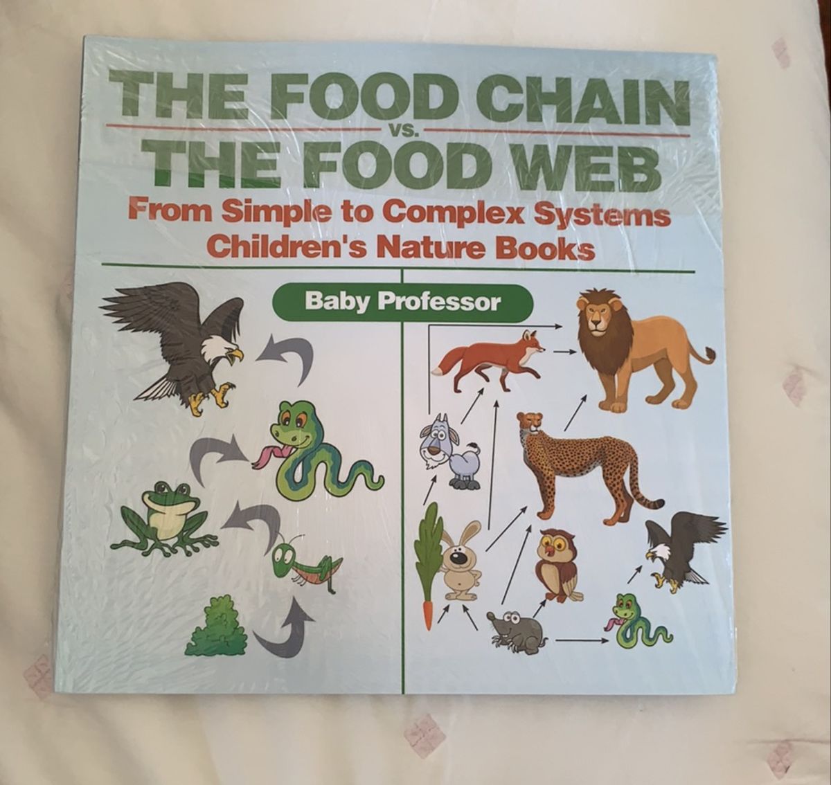 The Food Chain Vs The Food Web | Livro Speedy Nunca Usado 59682164 | enjoei